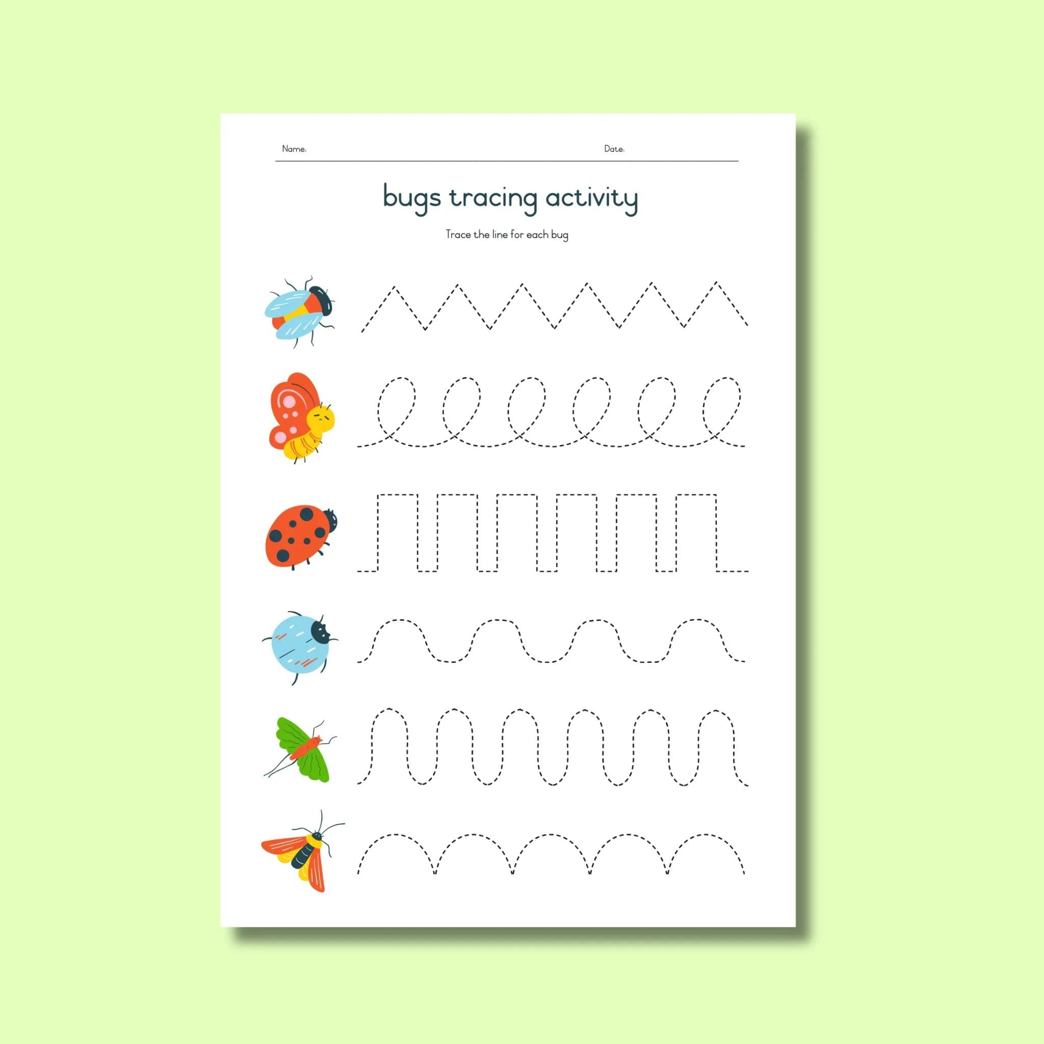 Bugs Pre-writing FREEBIE – Beeing The Foundation