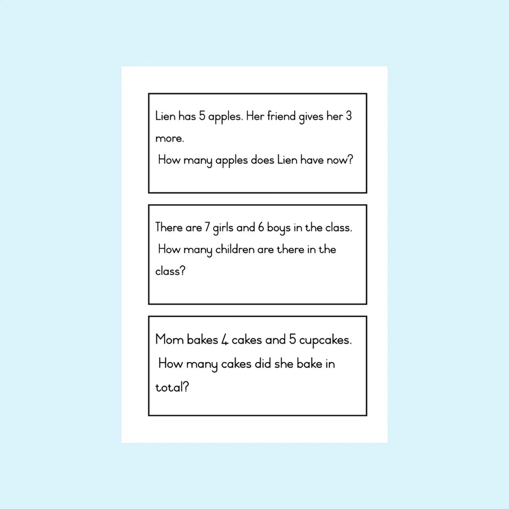 Word Sum Flashcards – Beeing The Foundation