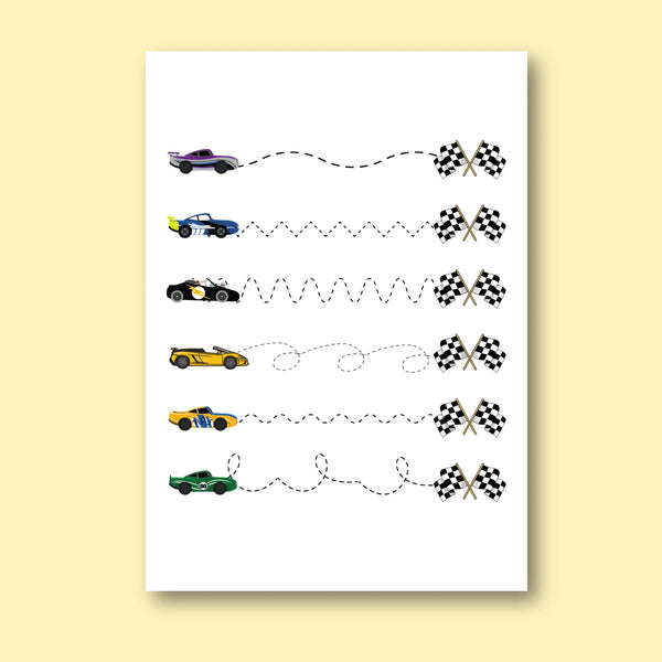 Pre-writing Cars (FREEBIE) – Beeing The Foundation