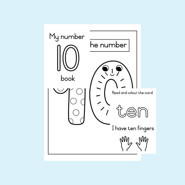 My Number 10 Book – Beeing The Foundation