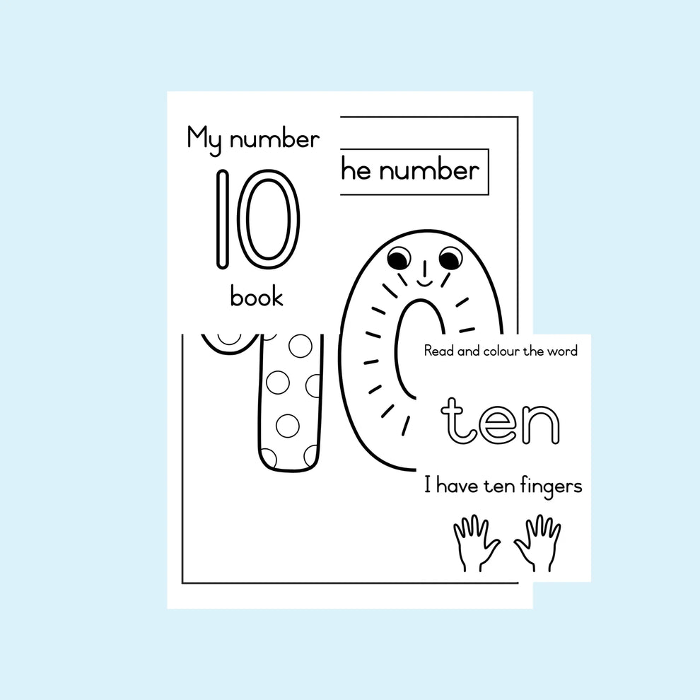 My Number 10 Book – Beeing The Foundation