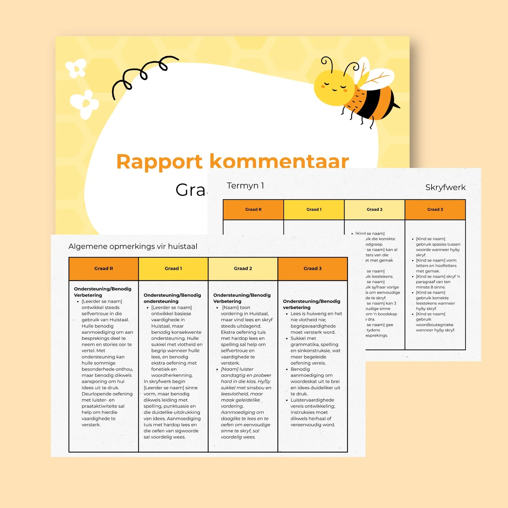 Rapport Kommentaar Graad R to 3 – Beeing The Foundation